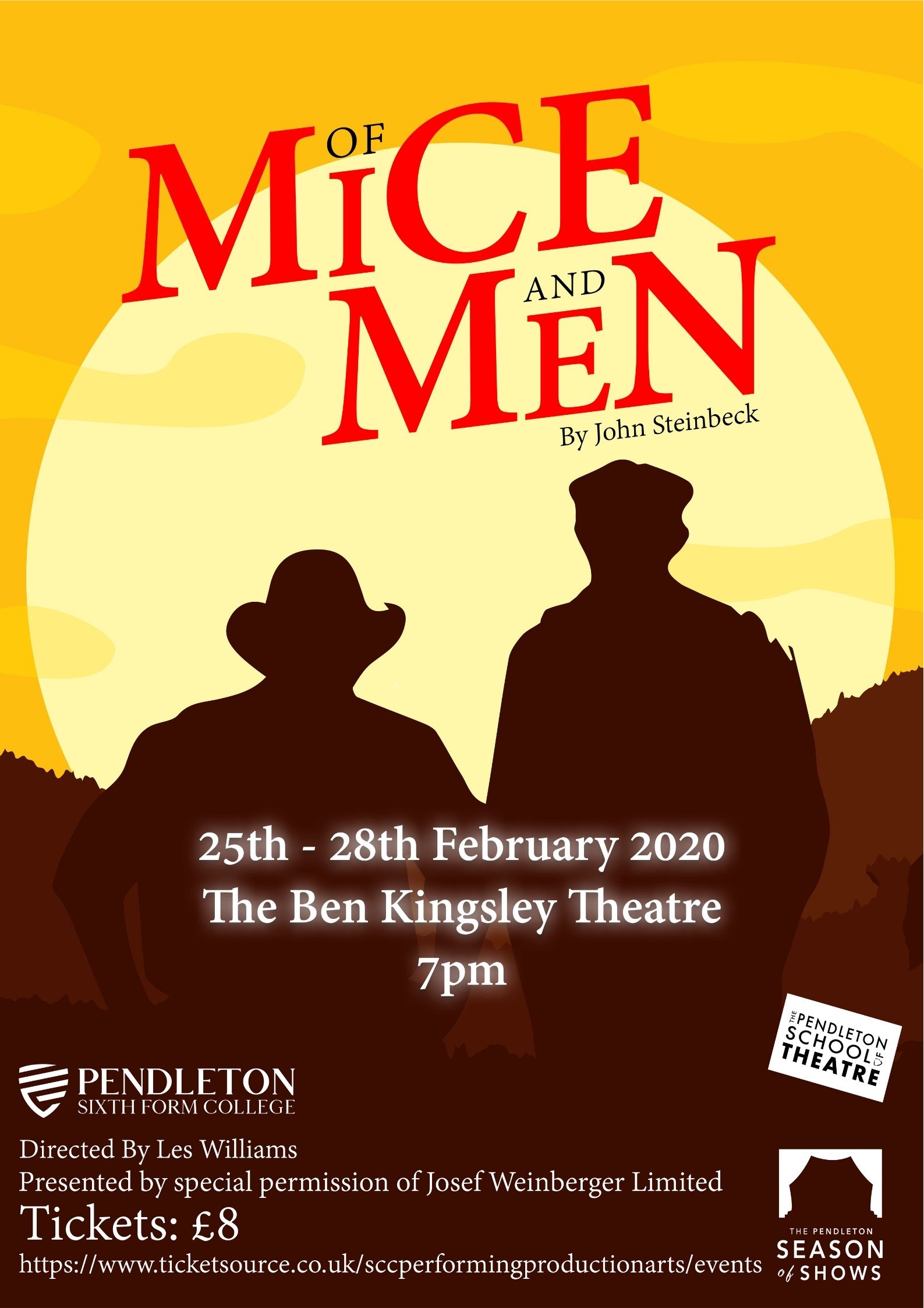 Previous Shows - Pendleton Performing Arts